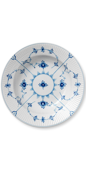 Royal Copenhagen - - Porcelain Soup Bowl - Blue - Moda Operandi