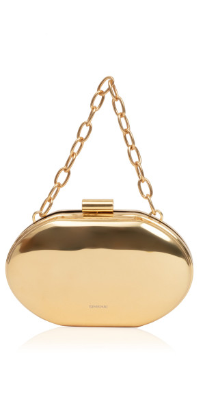 SIMKHAI - - Sol Metal Clutch - Gold - OS - Moda Operandi