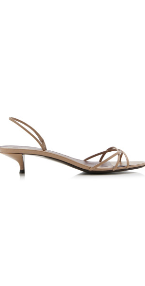 The Row - - Harlow Leather Sandals - Neutral - IT 38