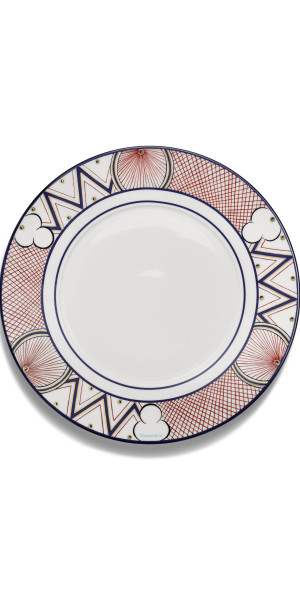 Tiffany & Co. - - Batik Porcelain Dinner Plate - Multi