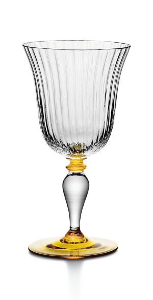 Tiffany & Co. - - Color Block Wine Glass - Yellow - Moda Operandi