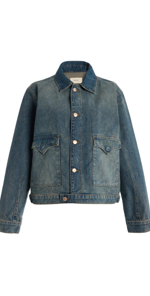 Triarchy - - Lillian Denim Western Jacket - Blue - S