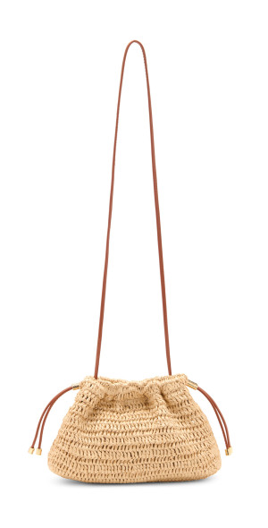 Ulla Johnson - - Lali Mini Pouch Raffia Crossbody Bag - Neutral - OS