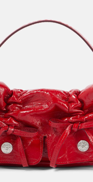 Acne Studios - Bow-detail leather shoulder bag