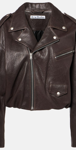 Acne Studios - Leather biker jacket