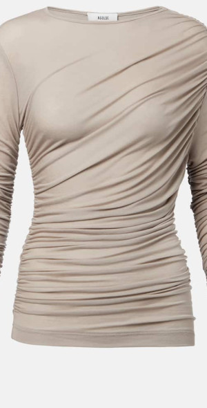 Agolde - Tania Twist ruched top