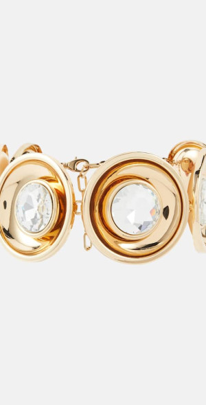 Area - Crystal-embellished choker