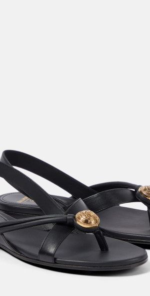 Balmain - Leather sandals