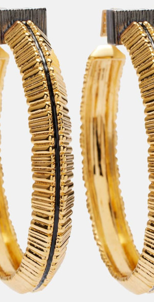 Balmain - Perfume hoop earrings