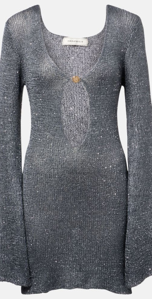 Bananhot - Rey sequined cutout minidress