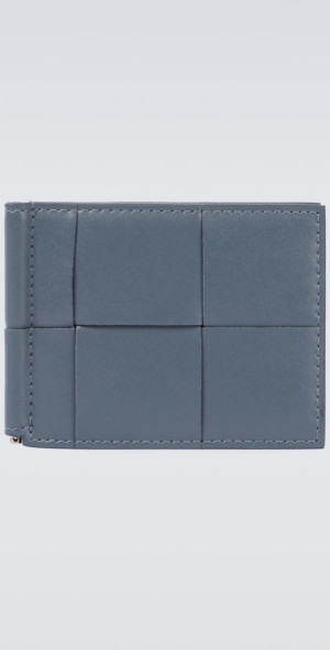 Bottega Veneta - Cassette Bill Clip leather wallet