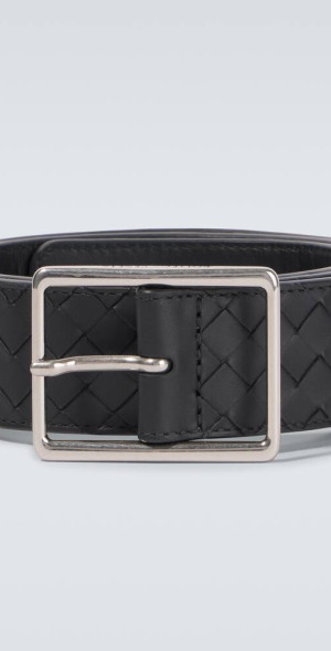 Bottega Veneta - Piccolo Intrecciato leather belt