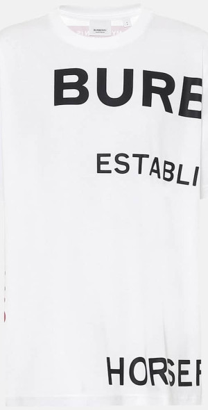 Burberry - Horseferry cotton jersey T-shirt