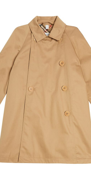 Burberry Kids - Cotton gabardine trench coat