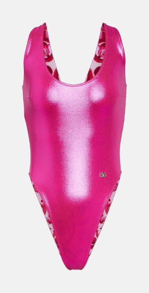 Dolce&Gabbana - Metallic swimsuit