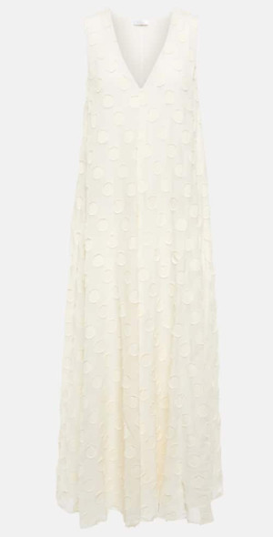 Eres - Equinoxe silk and cotton maxi dress