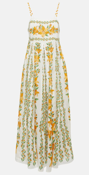 Farm Rio - Tropical Lightness cotton maxi dress