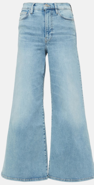 Frame - Le Palazzo Crop high-rise flared jeans