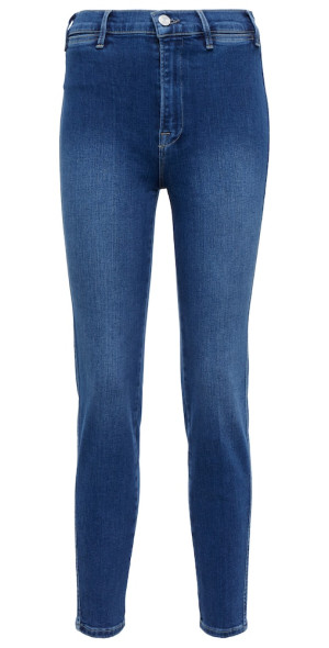 Frame - Le Sylvie Crop high-rise slim jeans