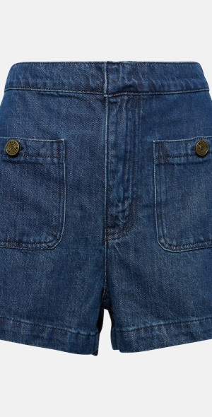 Frame - Patch Pocket Trouser denim shorts