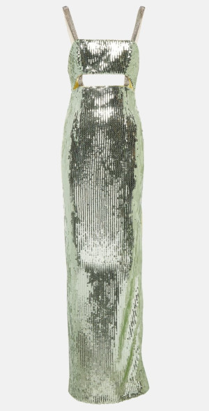 Galvan - Rebecca sequin-embellished gown
