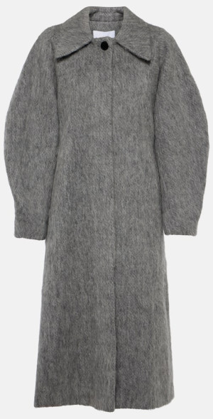 Ganni - Wool-blend coat