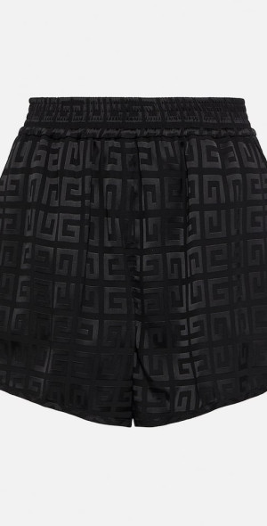 Givenchy - 4G zip-detail jacquard shorts