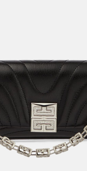 Givenchy - Micro 4G quilted leather shoulder bag