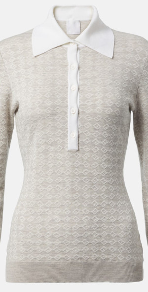 Givenchy - Monogram 72 polo sweater