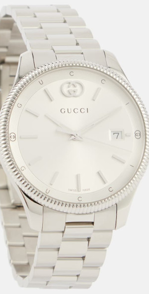 Gucci - G-Timeless 38mm stainless steel watch