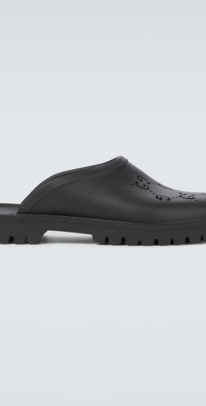 Gucci - GG rubber mules