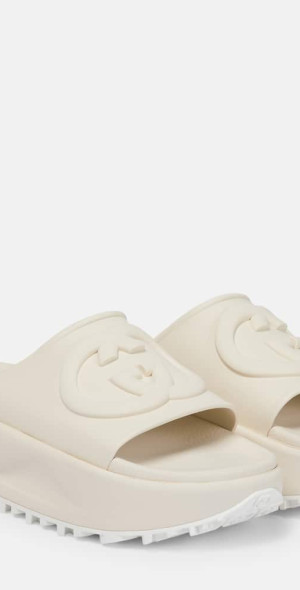 Gucci - Interlocking G platform slides