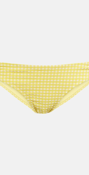Heidi Klein - Cape Town checked bikini bottoms