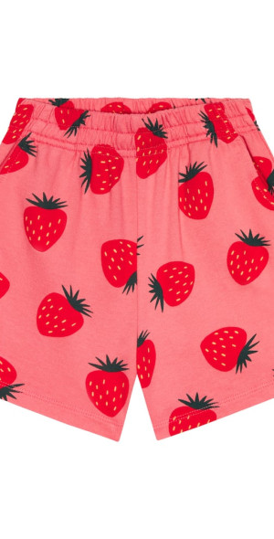 Jellymallow - Fraise cotton shorts