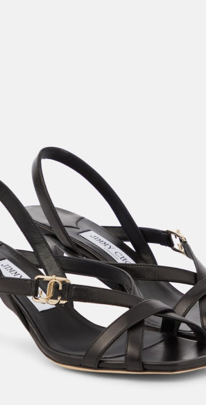 Jimmy Choo - Jess 65 leather sandals