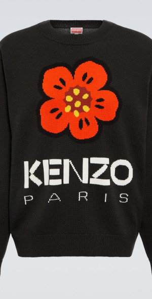 Kenzo - Boke Flower jacquard cotton sweater