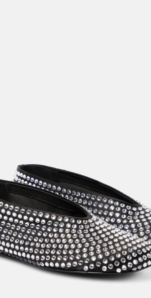Khaite - Marcy embellished ballet flats