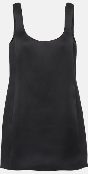 Khaite - Pranta silk satin minidress