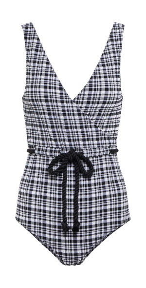 Lisa Marie Fernandez - Yasmin seersucker swimsuit