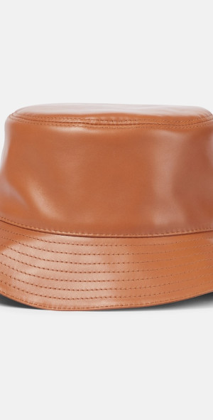 Loewe - Anagram leather bucket hat