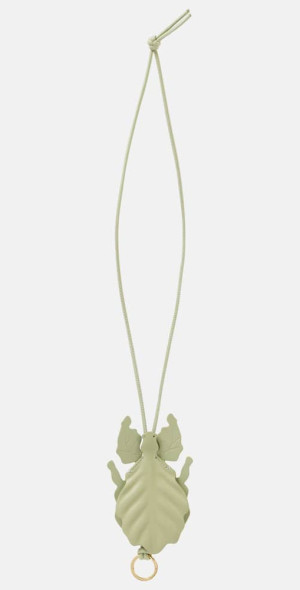Loewe - Leaf Insect leather keychain