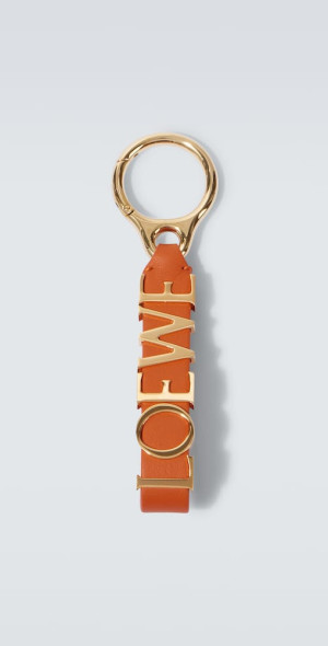 Loewe - Logo leather bag charm
