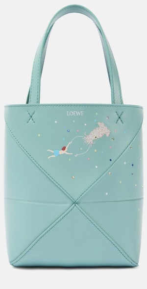 Loewe - x Suna Fujita Puzzle Fold Squid Mini tote bag