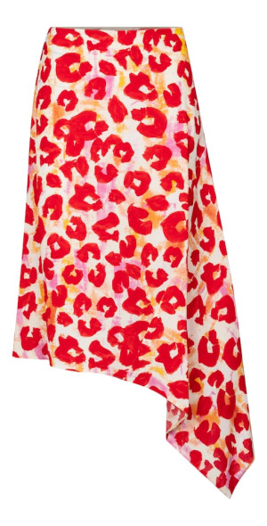Marni - Leopard-print sablÃ© midi skirt