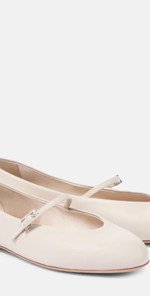 Max Mara - Leather ballet flats