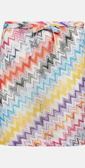 Missoni Mare - Zig-zag knit beach cover-up