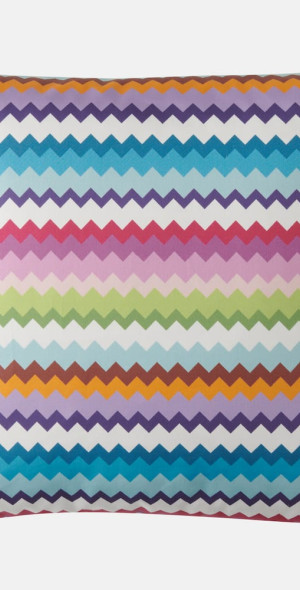 Missoni - Zig Zag cotton cushion