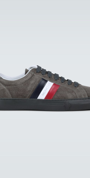 Moncler - New Monaco suede sneakers