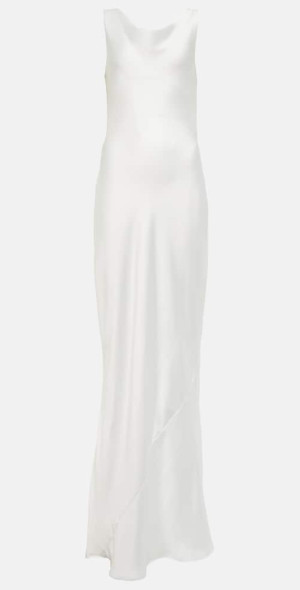 Norma Kamali - Maria satin gown