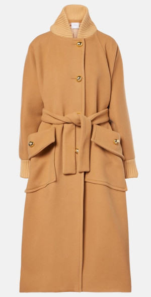 Patou - Oversized wool-blend coat